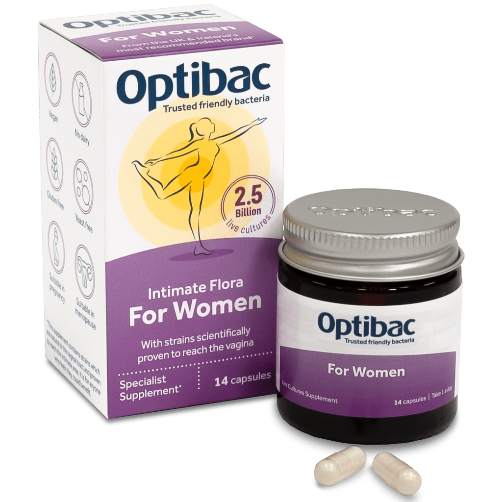 OptiBac Probiotics For Women 14 Capsules - Fine Fettle Foods