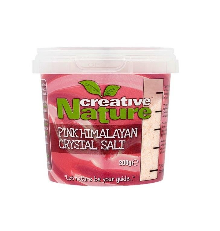 Creative Nature Pink Himalayan Crystal Salt 300g (Coarse) - Fine Fettle ...