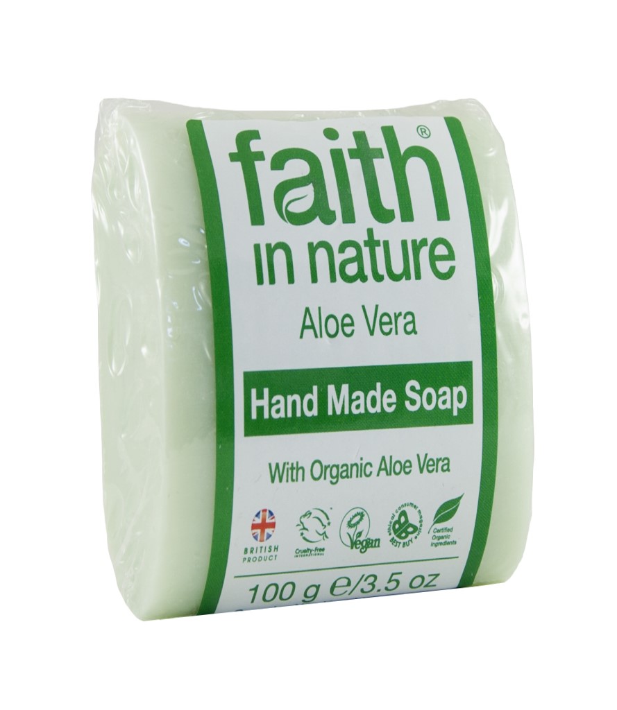 Faith In Nature Aloe Vera Hand Made Soap 100g – Fine Fettle Foods