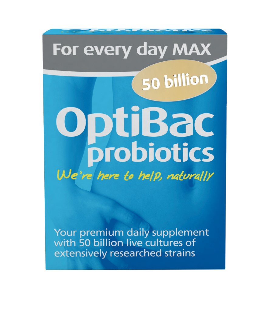 Optibac For Every Day Max 50 Billion 30 Caps – Fine Fettle Foods